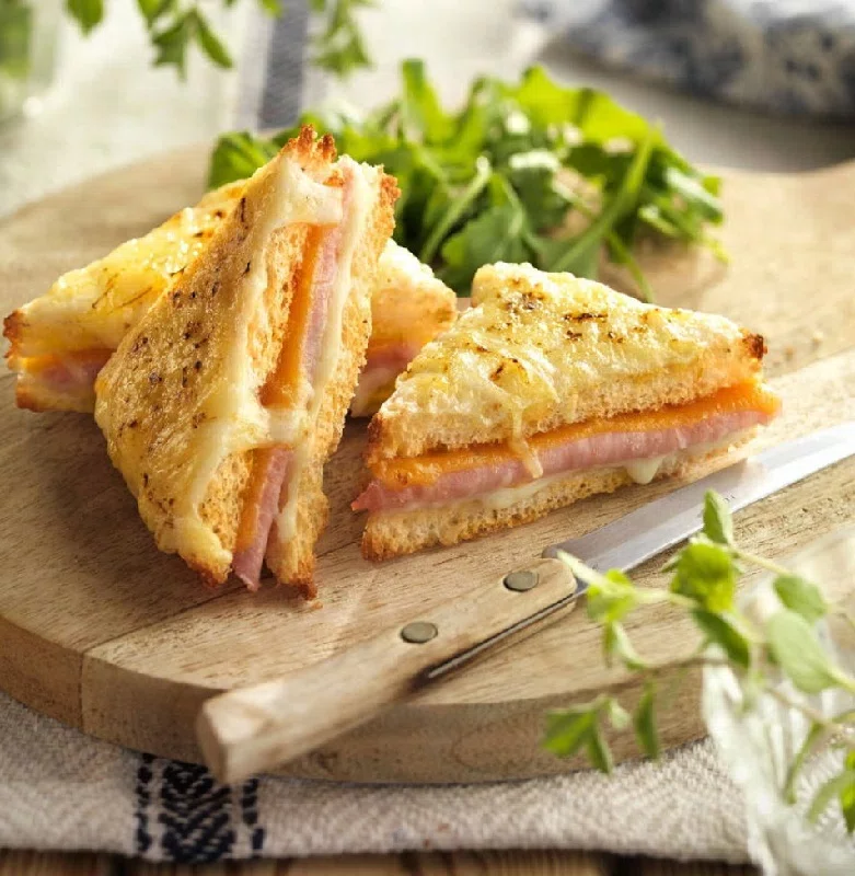 Croque-monsieur sandwiches for air fryer - Recipes Airfryer